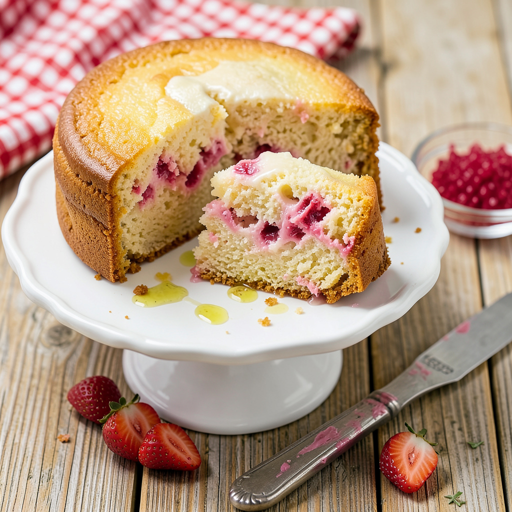 10 Strawberry Poke Cake Recipes With Sweetened Condensed Milk: Ultra ...