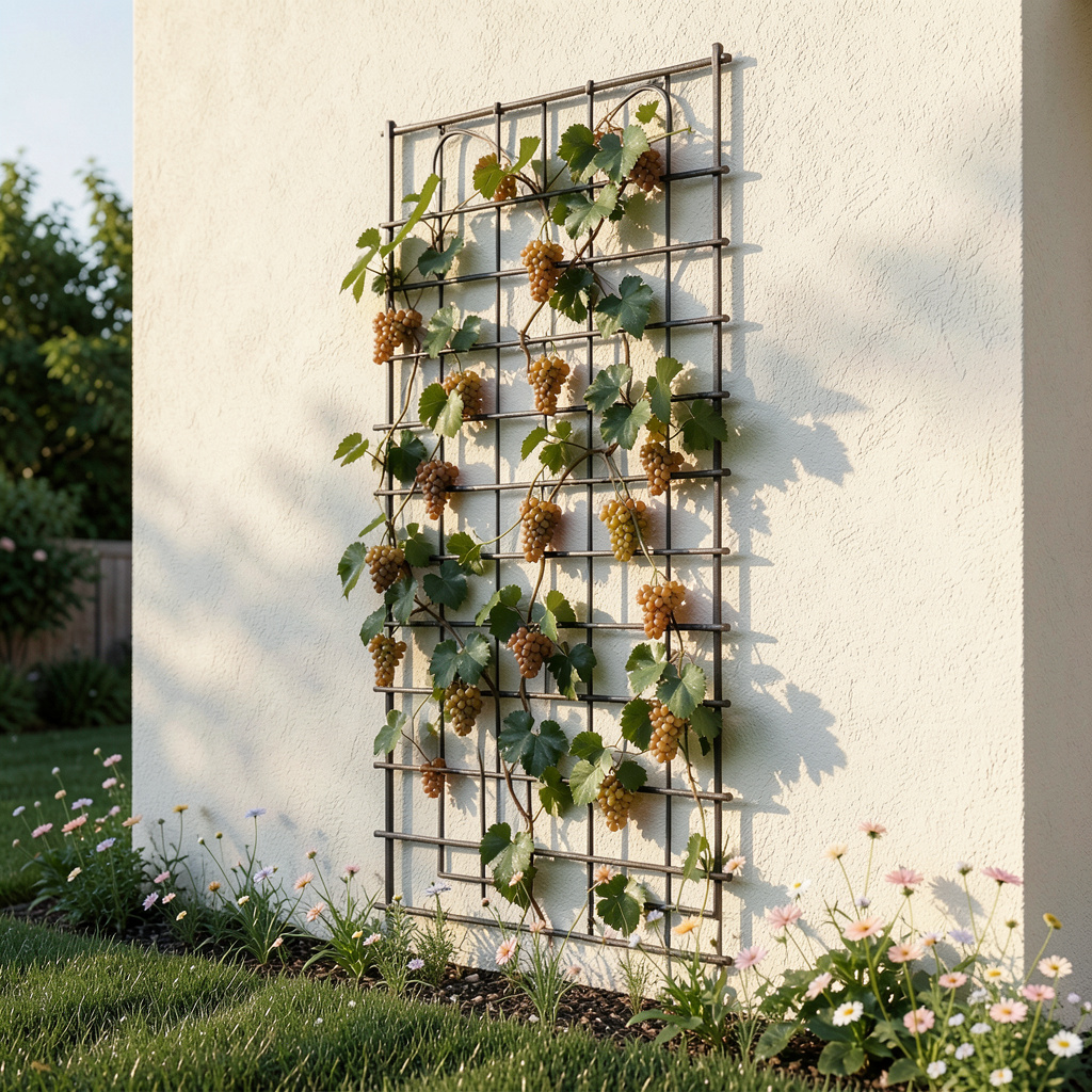 10 Grape Vine Trellis Ideas: Creative Garden Design Tips for Beginners ...